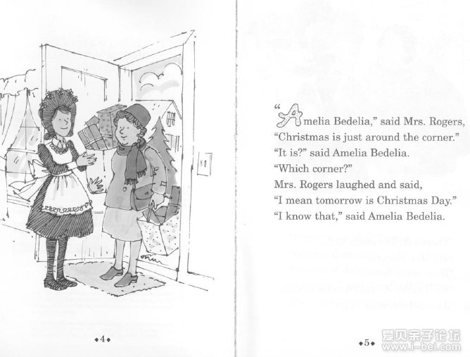 英文桥梁书Amelia Bedelia merry christmas下载 - 爱贝亲子网