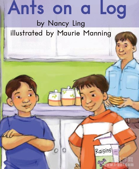 Heinemann海尼曼英语分级读物G1系列绘本《Ants on a log》PDF下载 - 爱贝亲子网