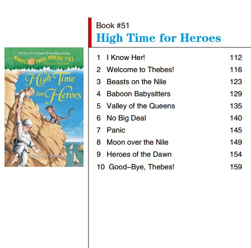 Magic Tree House神奇树屋49-52册自制书章节下载 - 爱贝亲子网