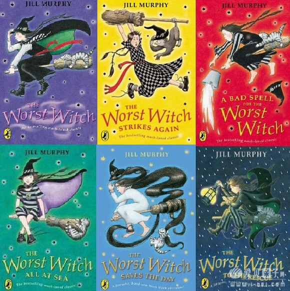 英语章节桥梁书《The Worst Witch Series》1-6册 Jill Murphy 网盘下载mobi格式 - 爱贝亲子网