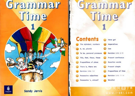 英语原版语法书 Grammar Time的 Book 1-6册高清pdf下载 - 爱贝亲子网