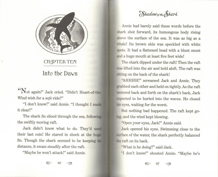 Magic Tree House Book 53 - Shadow of the Shark音频mp3 - 爱贝亲子网