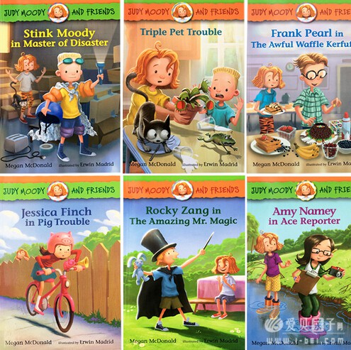 英文原版Judy moody and friends 6本音频mp3 - 爱贝亲子网