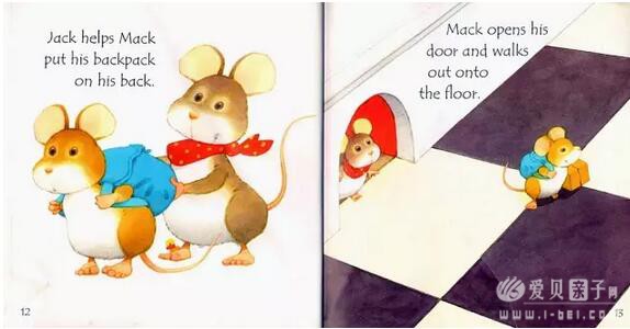 4月8日绘本课《Mouse moves house 》讲解和孩子们互动的精彩瞬间 - 爱贝亲子网