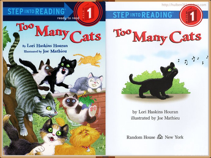 兰登分级读物：Too Many Cats 绘本阅读指导 - 爱贝亲子网