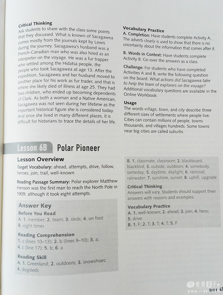 国家地理Reading Explorer 阅读与探索6册全彩版有声点读版团购说明 - 爱贝亲子网