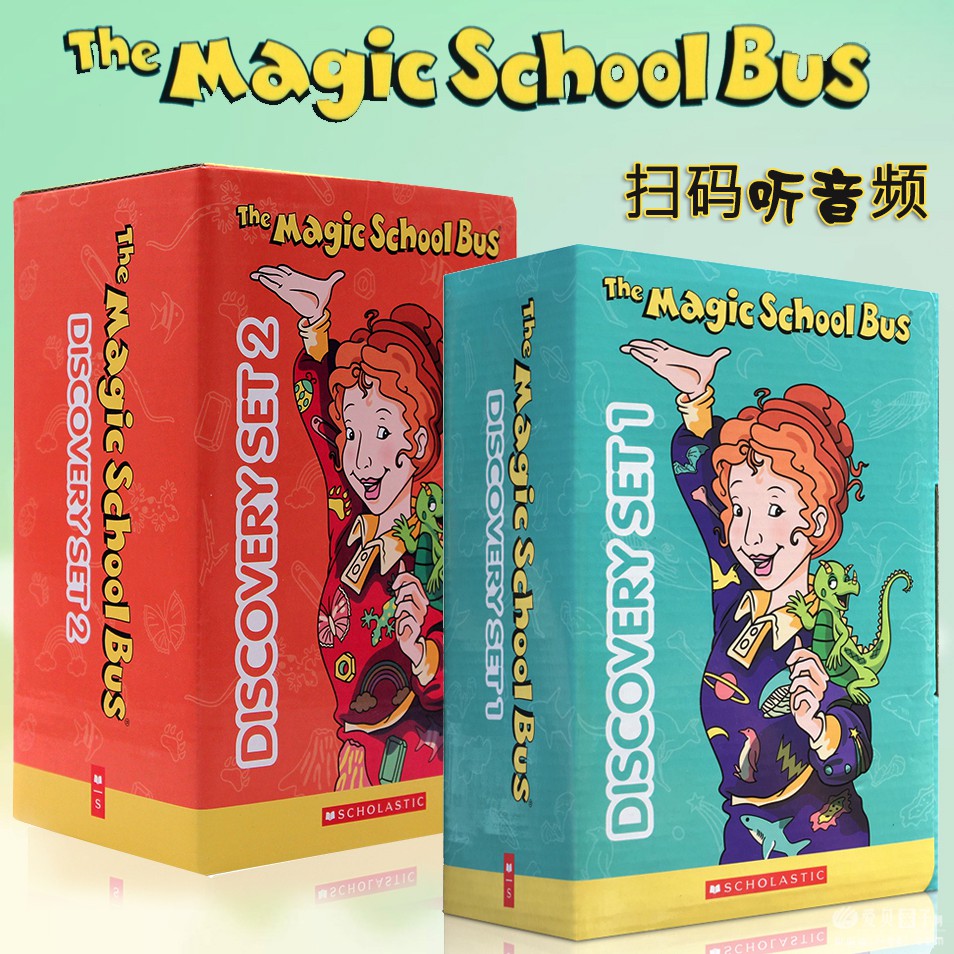 英文原版 Magic School Bus Discovery Set1 Set2一二辑20册 - 爱贝亲子网