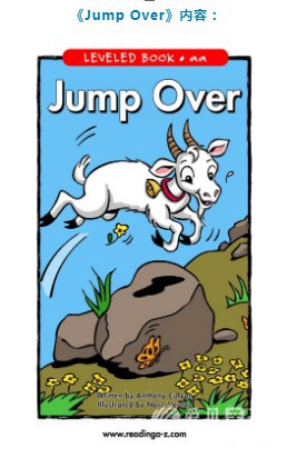 热门分级阅读：RAZ-aa级第20本《Jump Over》译文分享 - 爱贝亲子网