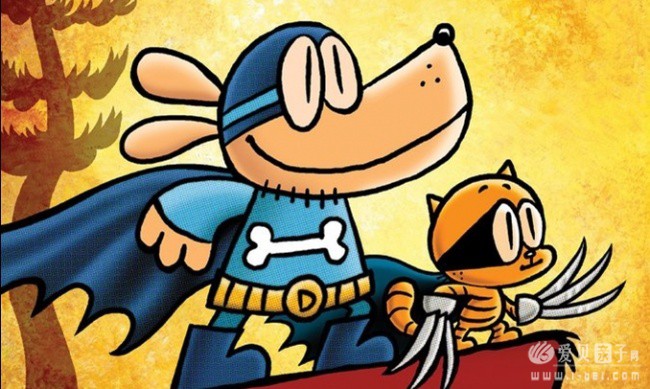 火爆资源漫画《神探狗狗dog man》PDF、音频，在家拥有图书馆 - 爱贝亲子网