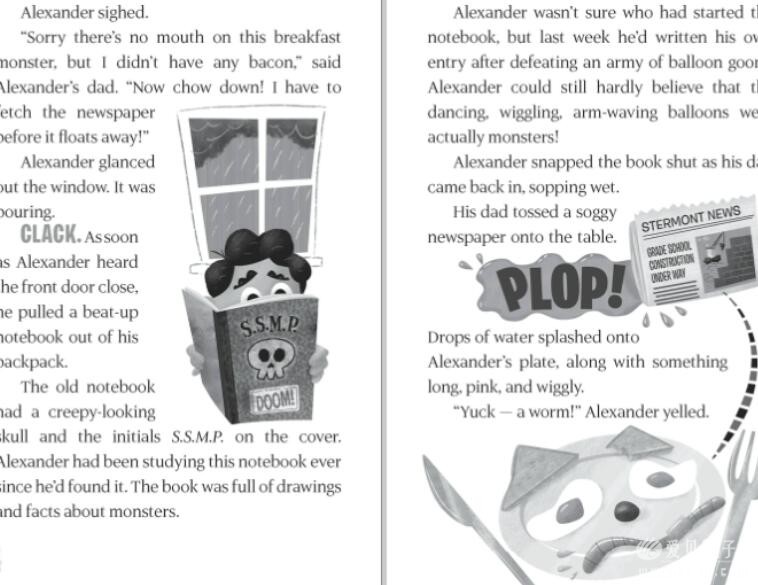 国外超火的桥梁书《毁灭笔记The Notebook of Doom》1-8册PDF电子书百度网盘分享 - 爱贝亲子网